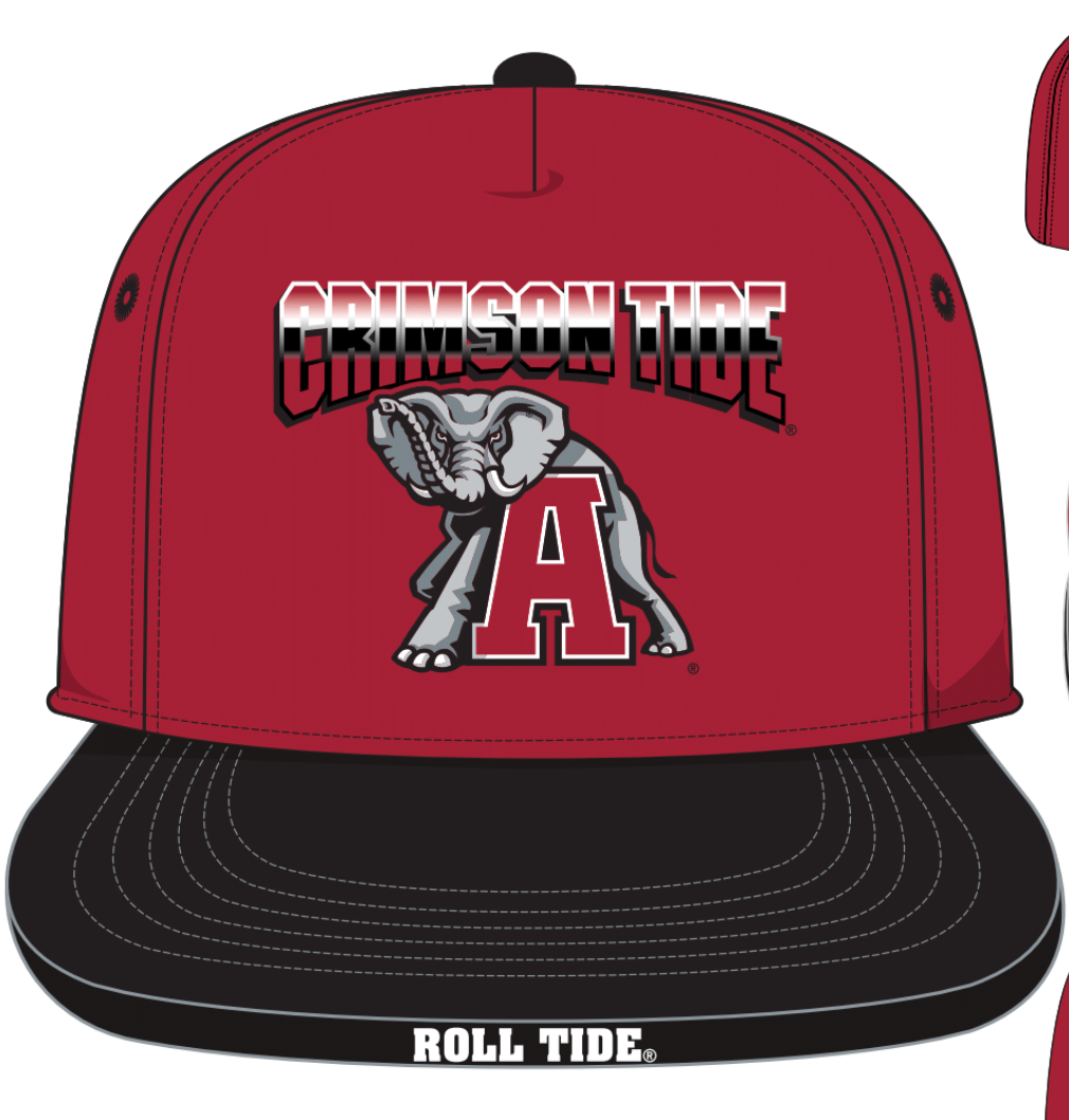 Alabama Crimson Tide A Logo Bama | Alabama Circle Elephant Standing